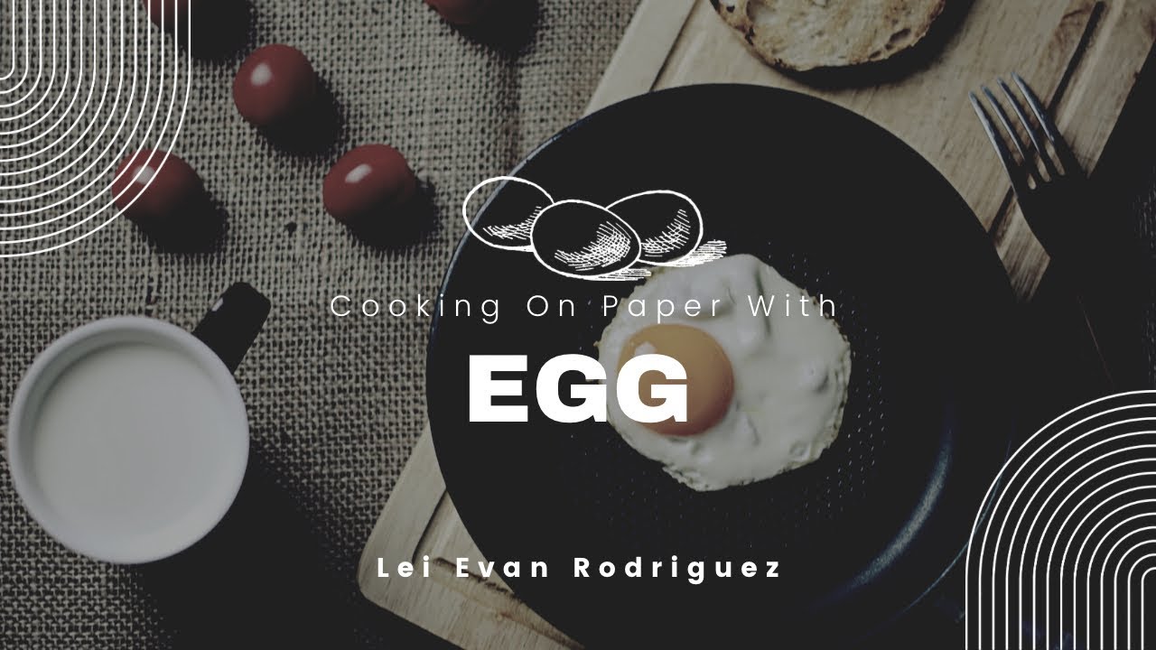 Cooking on Paper With Egg - YouTube