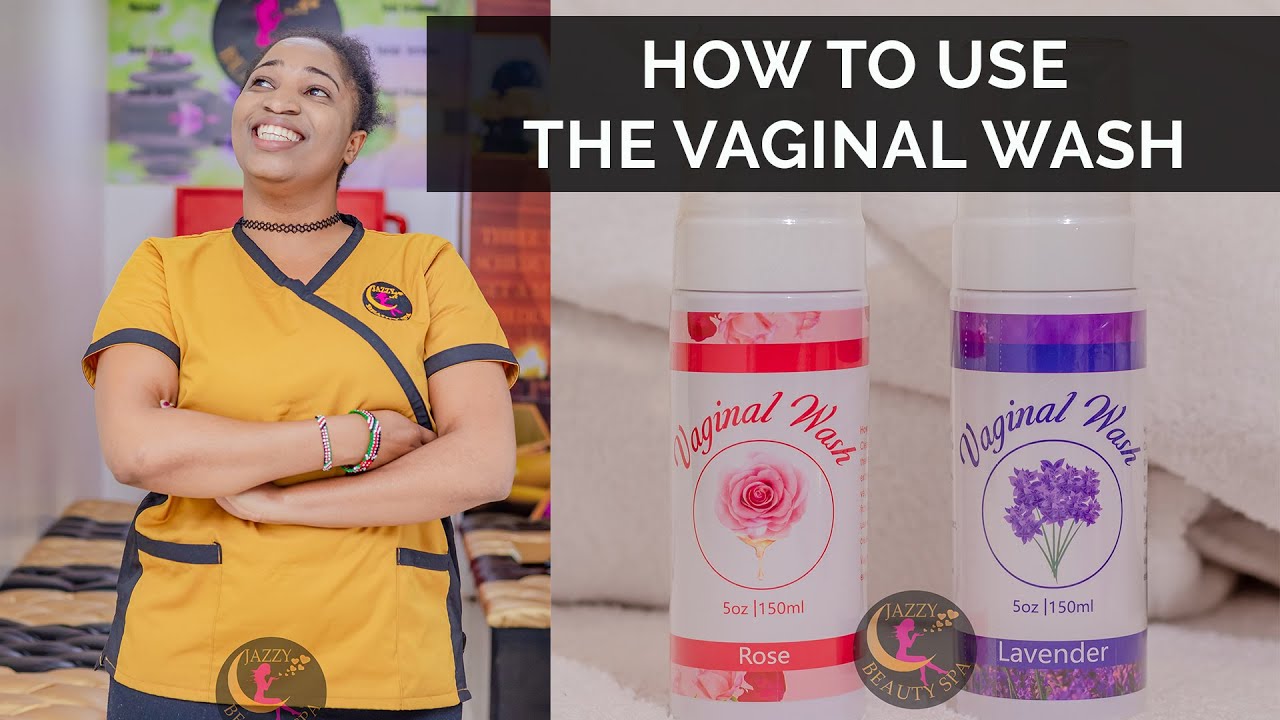 How to use the vaginal wash - Stella - YouTube