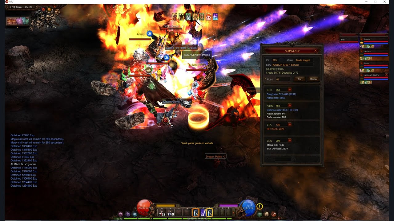 PRIMERA EVOLUCIÓN | MU ONLINE DESDE 0 ⚔️ GAMEPLAY DK - Blade Knight ...