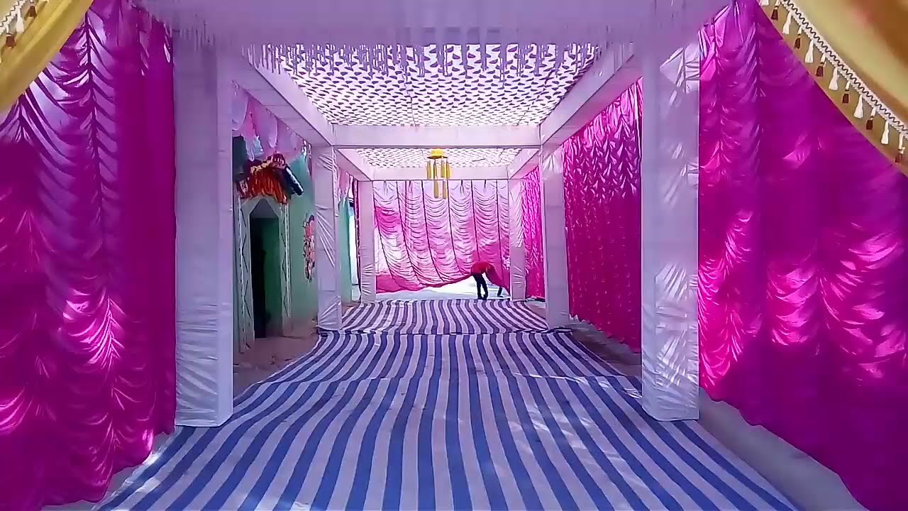 Shaadi Decoration by Sagar tent house at Nadi pada Bargarh || #wedding ...