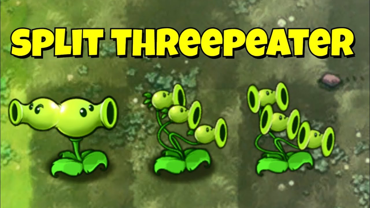 PvZ Fusion 3.1.1 🌟 Split Threepeater 🌟 Phiêu Lưu Cùng Súng Đậu Hai Đầu ...