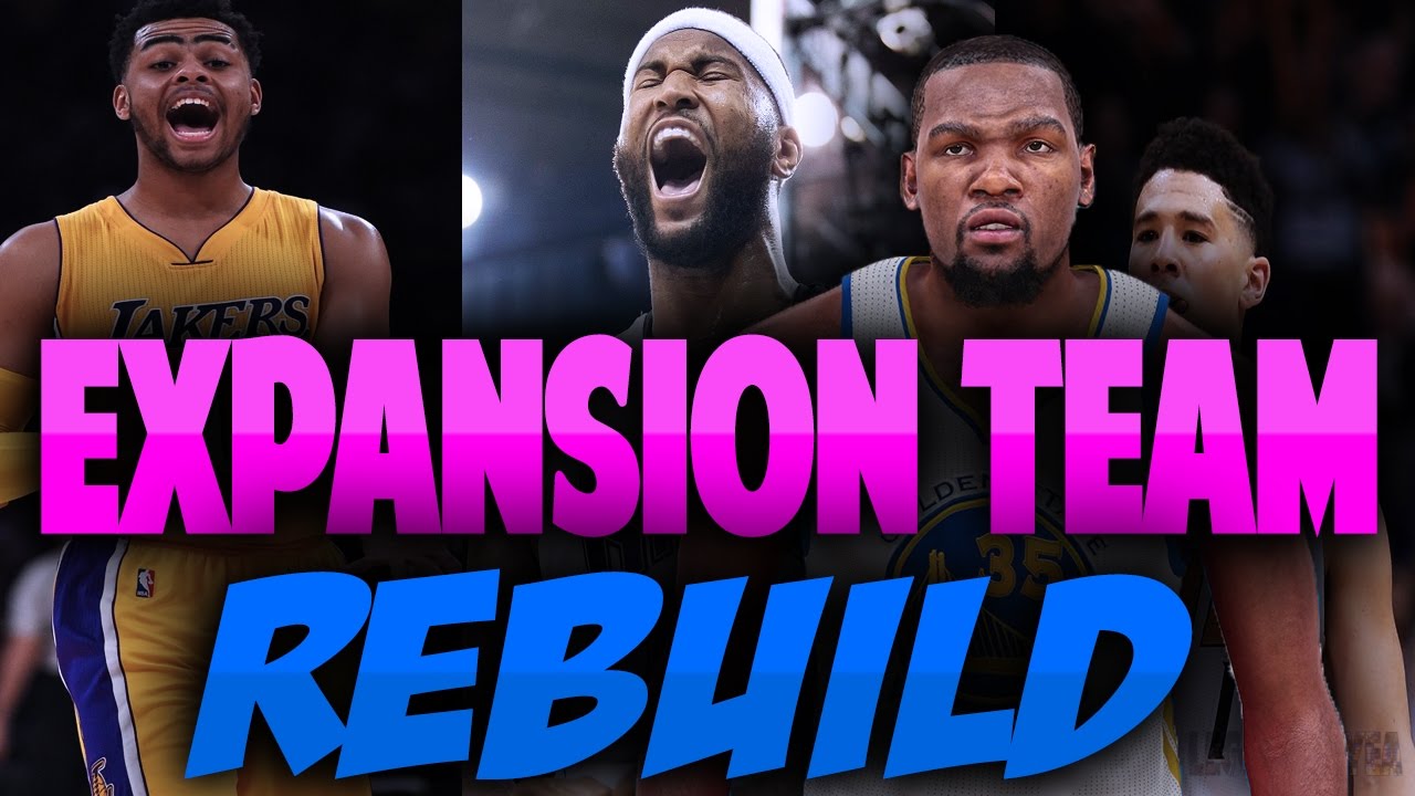 EXPANSION TEAM REBUILD!! BEST REBUILD EVER!! - NBA 2K17 MYLEAGUE - YouTube