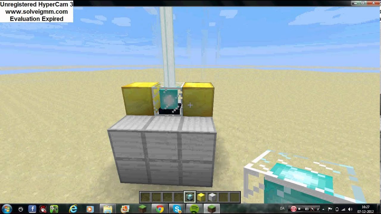 signal lys i minecraft. - YouTube