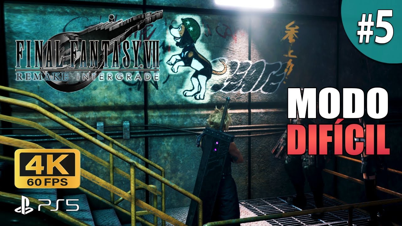 FF7 Remake InterGRADE | Capítulo 5: Stamp, perrito guía | Gameplay en ...