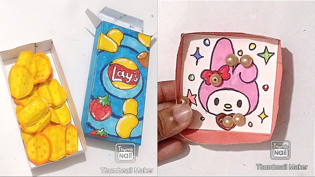 PAPER SANRIO TOY | How to make diy sanrio toy | mini sanrio toy | diy ...