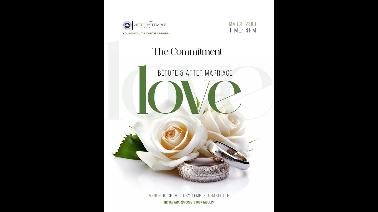 The Commitment Before & After Marriage Love | 03-23-2024 - YouTube