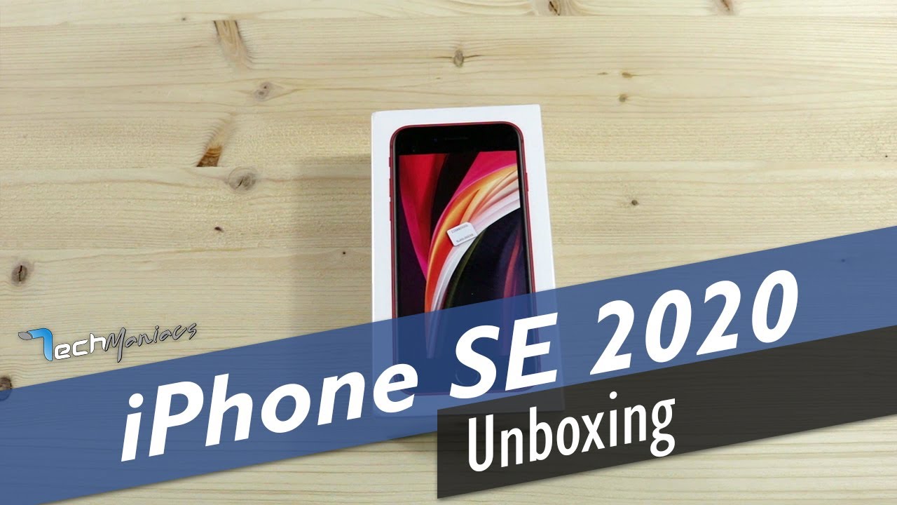 Apple iPhone SE 2020 Unboxing - YouTube