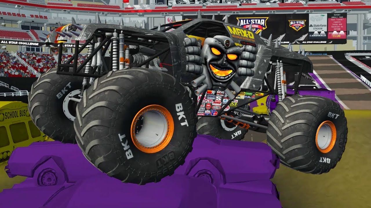 16 Truck MJL All Star Challenge Freestyle - Monster Jam Rigs of Rods ...