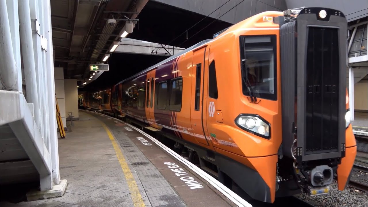 WEST MIDLANDS RAILWAY CLASS 196. 196002 TYSELEY - WORCESTER TRAINING ...