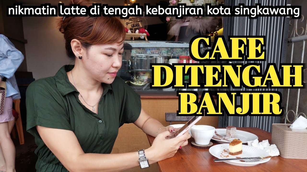 nikmatin coffee latte di tengah kebanjiran - REO CAFE jalan kalimantan ...