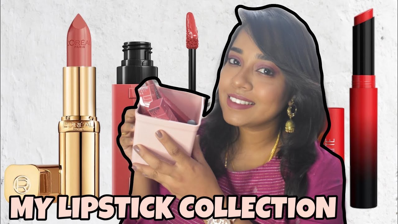 MY LIPSTICK COLLECTION 💄 Part 1 | Affordable Drugstore Lipsticks 💋 ...