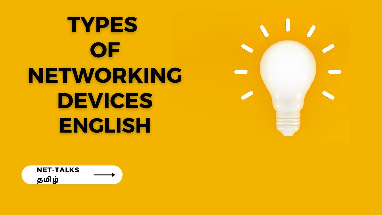 Types of Network Devices English - YouTube