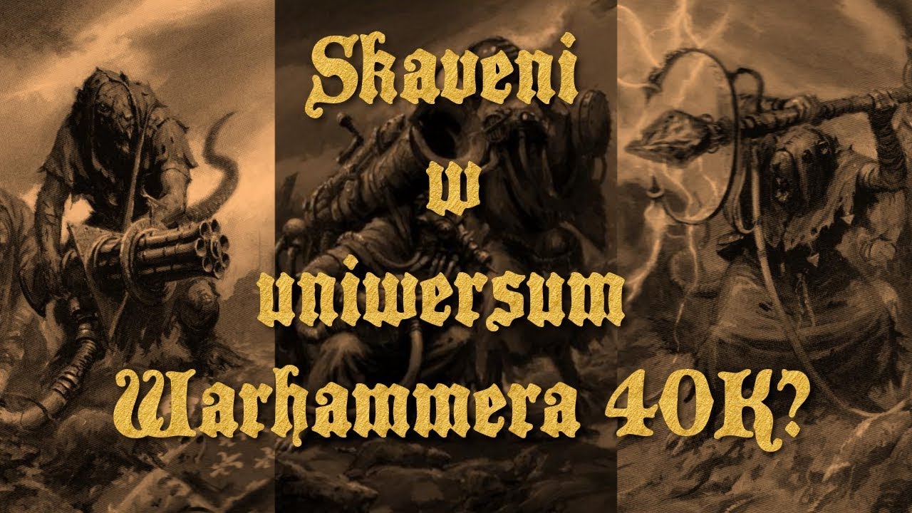 Skaveni w uniwersum Warhamera 40K? - YouTube