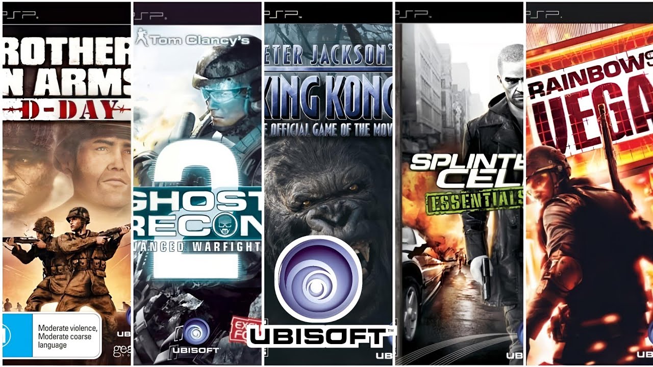 TOP 6 BEST UBISOFT SHOOTER GAMES FOR PSP[PLAYSTATION PORTABLE] [MUST ...