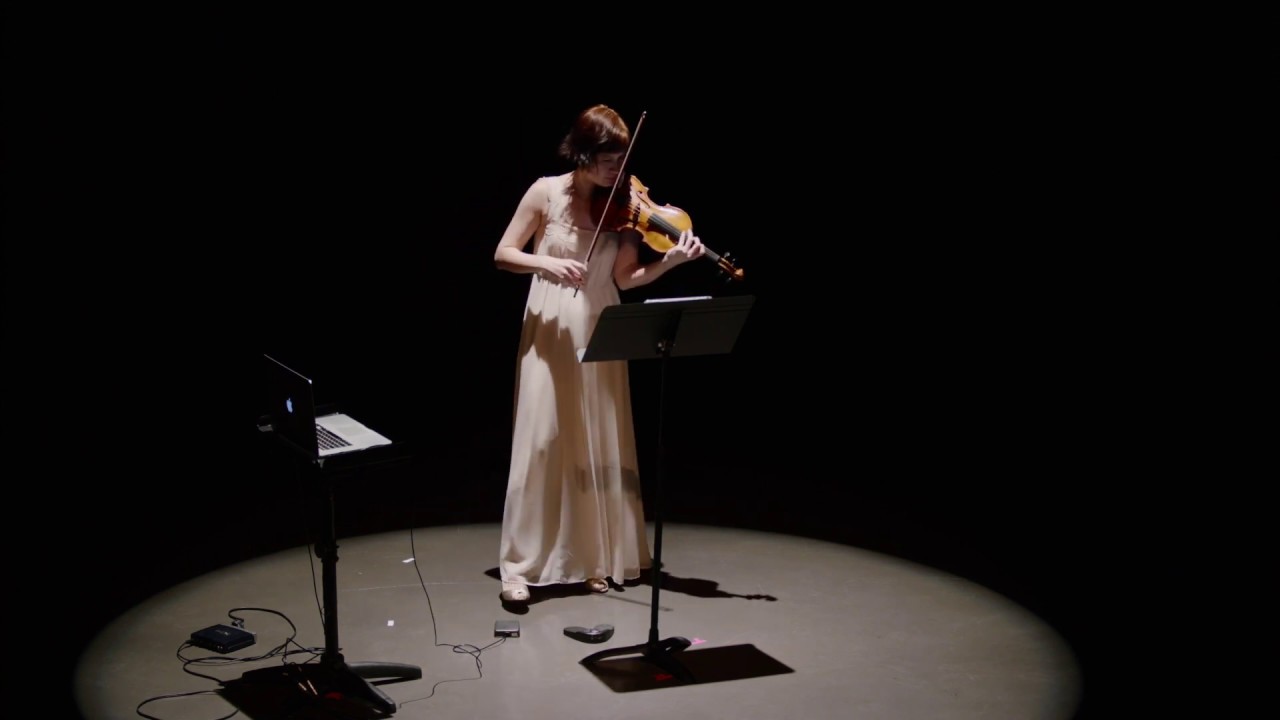 Joseph Bourdeau - Drunken Hiccups (2019) for violin + electronics - YouTube