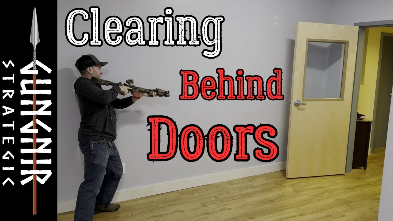CQB - Clearing Behind Doors - YouTube