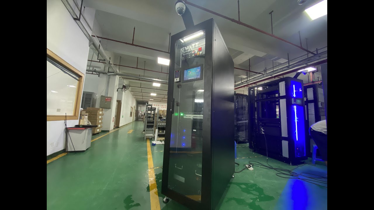IEM-B Series Self-Contained Micro Data Center - YouTube