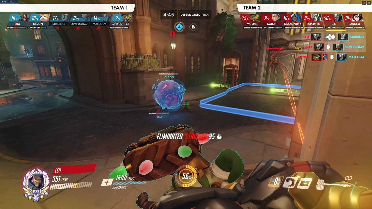 this is how i like my kings row attacks | OW Highlight - YouTube