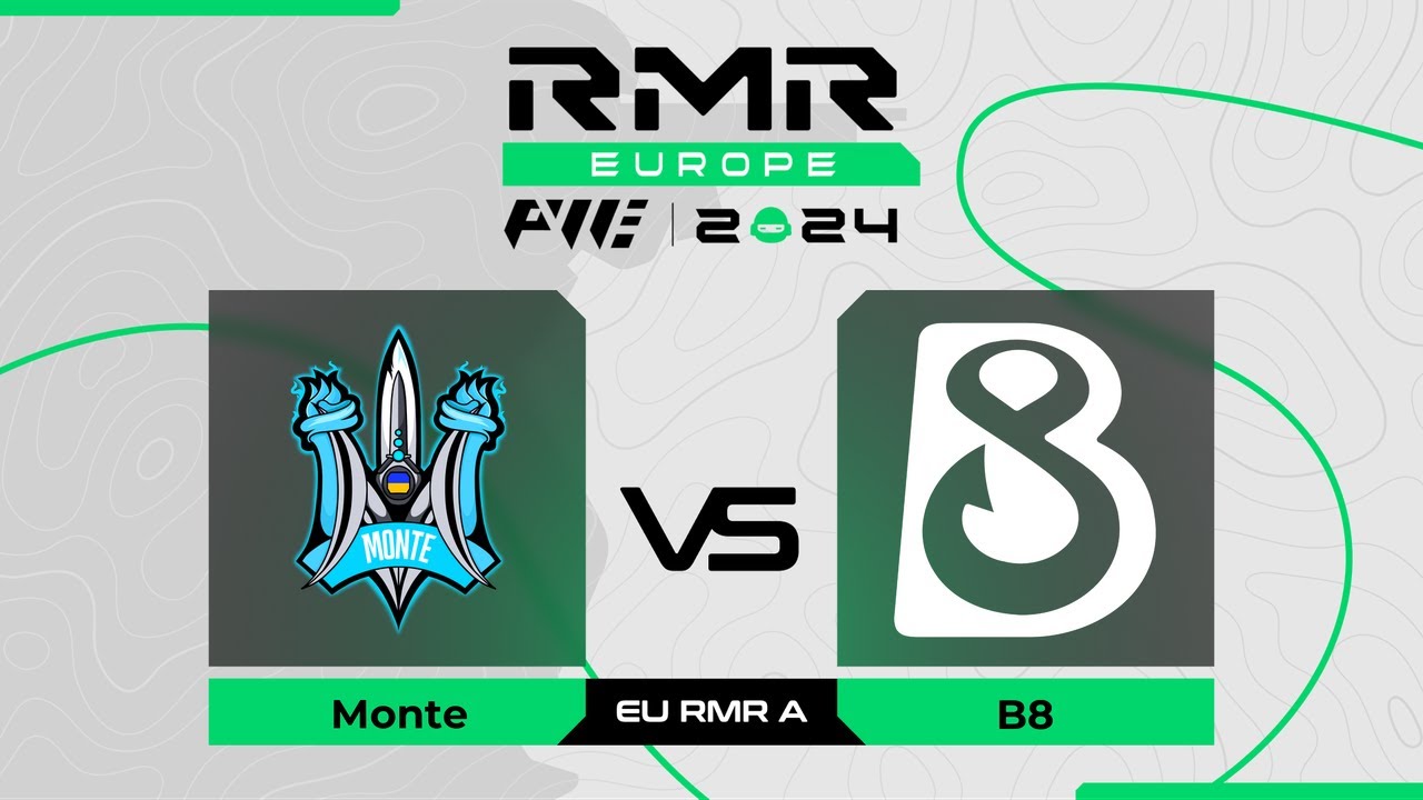 Monte проти B8 | Perfect World Shanghai Major 2024 EU RMR CQ A - YouTube