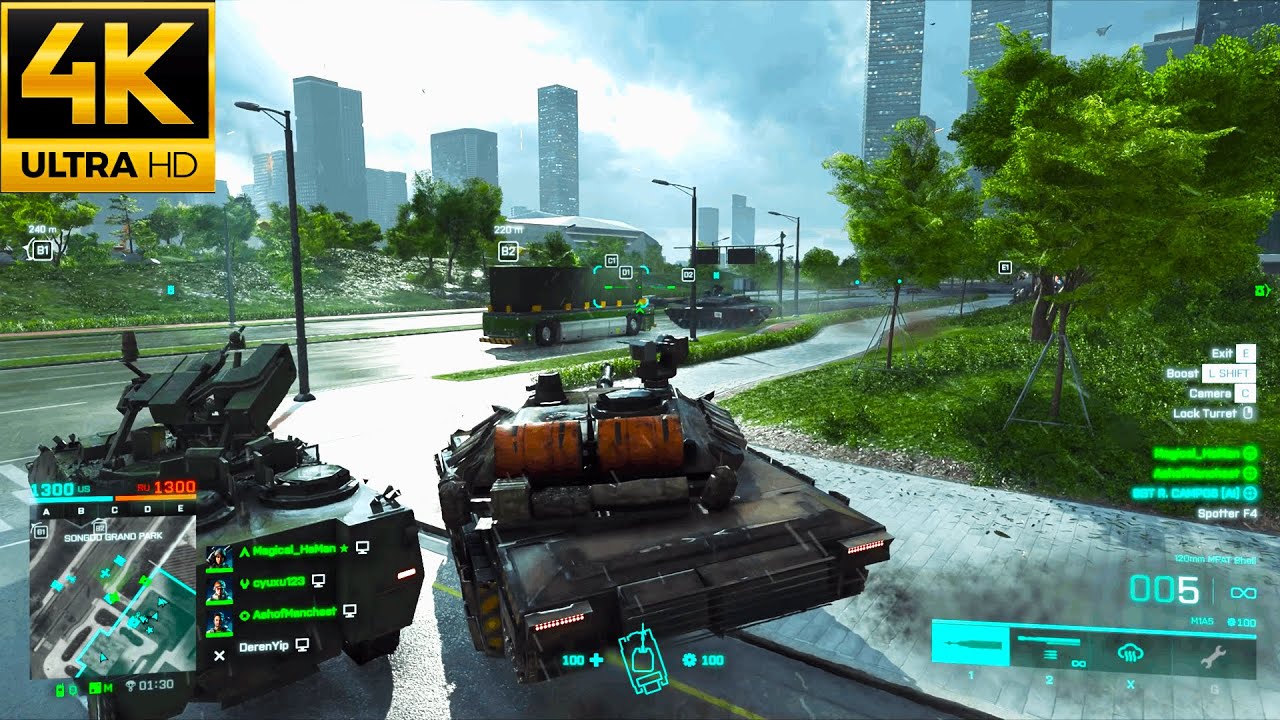 Battlefield 2042: conquest gameplay | 4K Ultra HD Graphics - YouTube