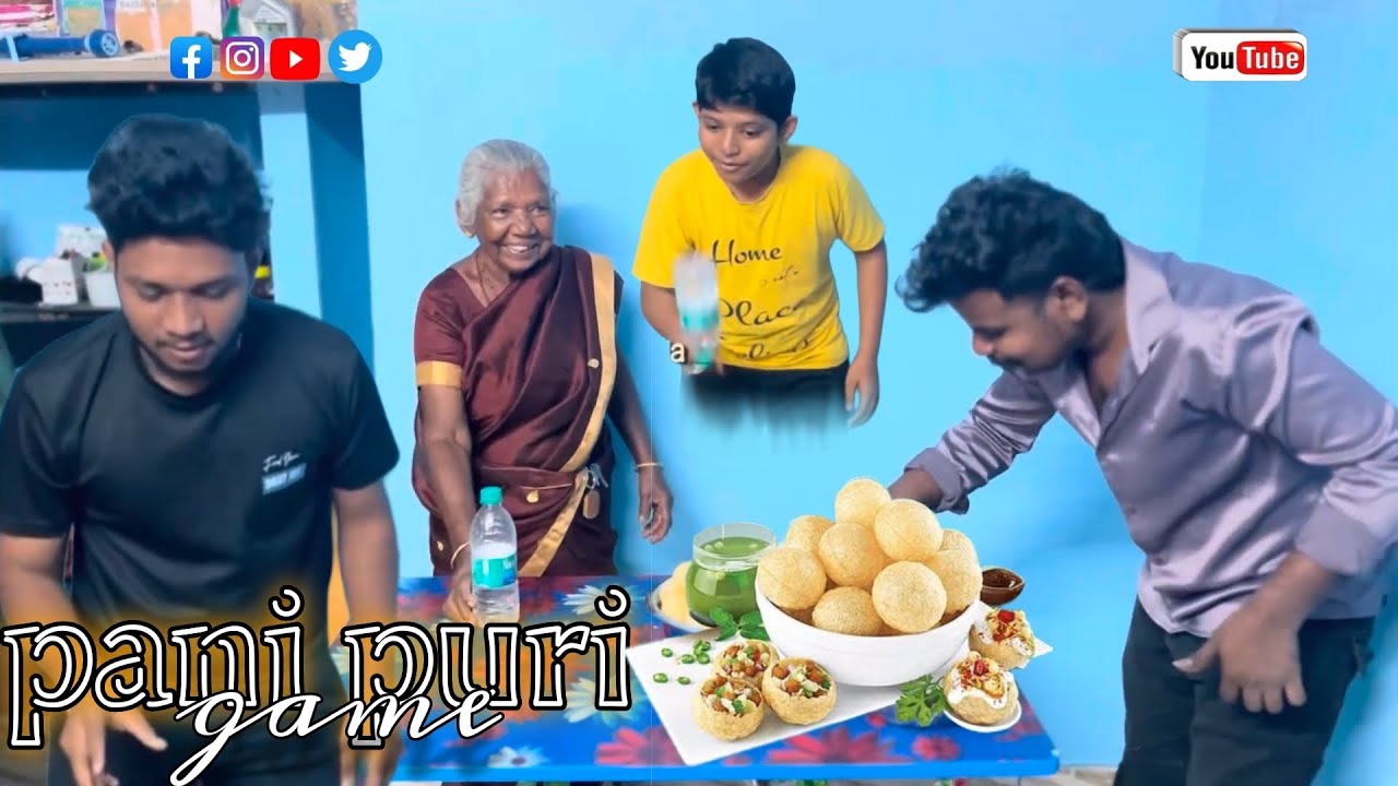 PANI PURI GAME | TRENDING VIDEO #trending #panipuri #games #funny - YouTube