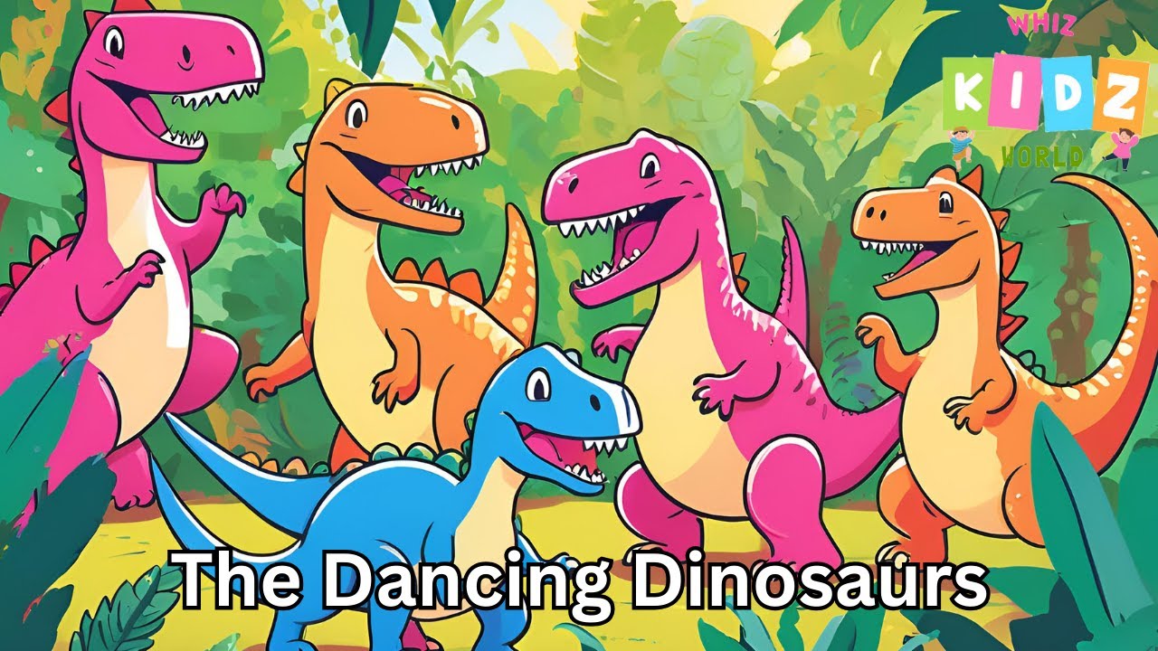 The Dancing Dinosaurs - Fun Kids Song & Nursery Rhyme! - YouTube