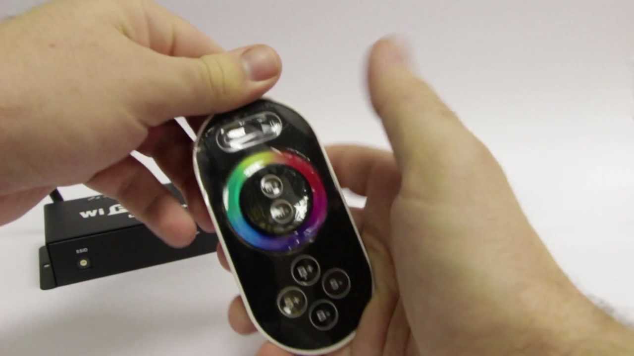 Wi-Fi Color - Распаковываем коробку (RGB контроллер) - YouTube