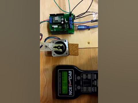 DCC Interface Turntable Controller for Arduino Uno - YouTube