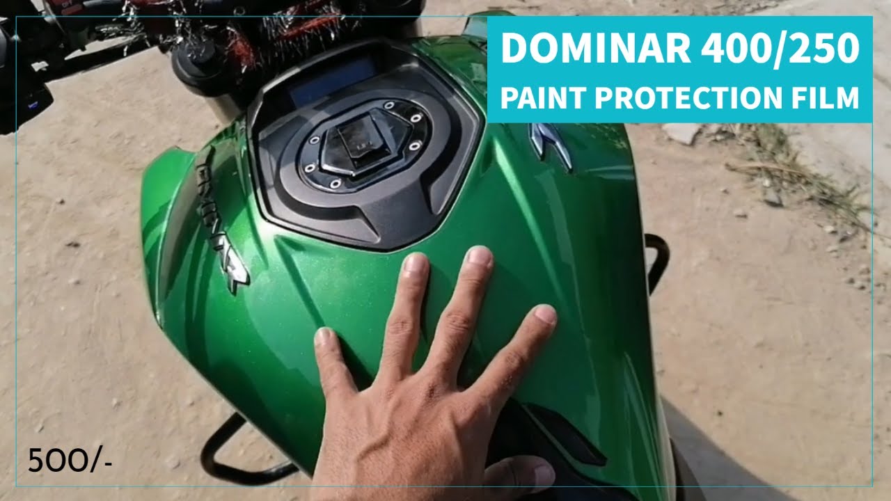 One of the best 3 Layer PPF for Dominar 400 / 250 | No scratches now ...