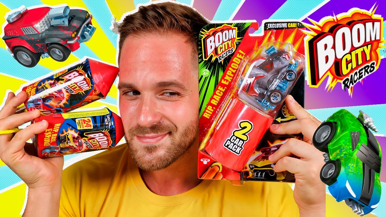 ¡NUEVOS PACKS DE 2 DE LOS COCHES DE BOOM CITY RACERS EN PE TOYS! - YouTube