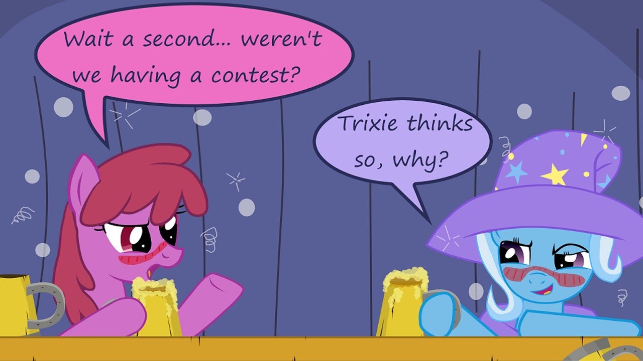 [MLP Comic Dub] Trixie Vs Berry Punch (comedy) - YouTube