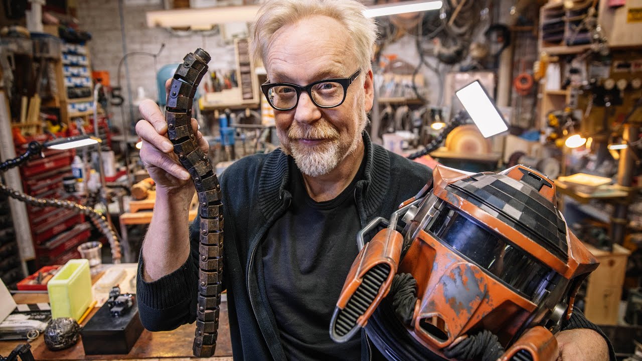 Adam Savage's One Day Builds: Blade Runner 2049 Helmet Parts! - YouTube