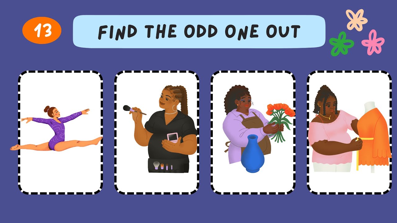 Find The Odd One Out | Sports | Part 15 | Practice My Worksheets - YouTube