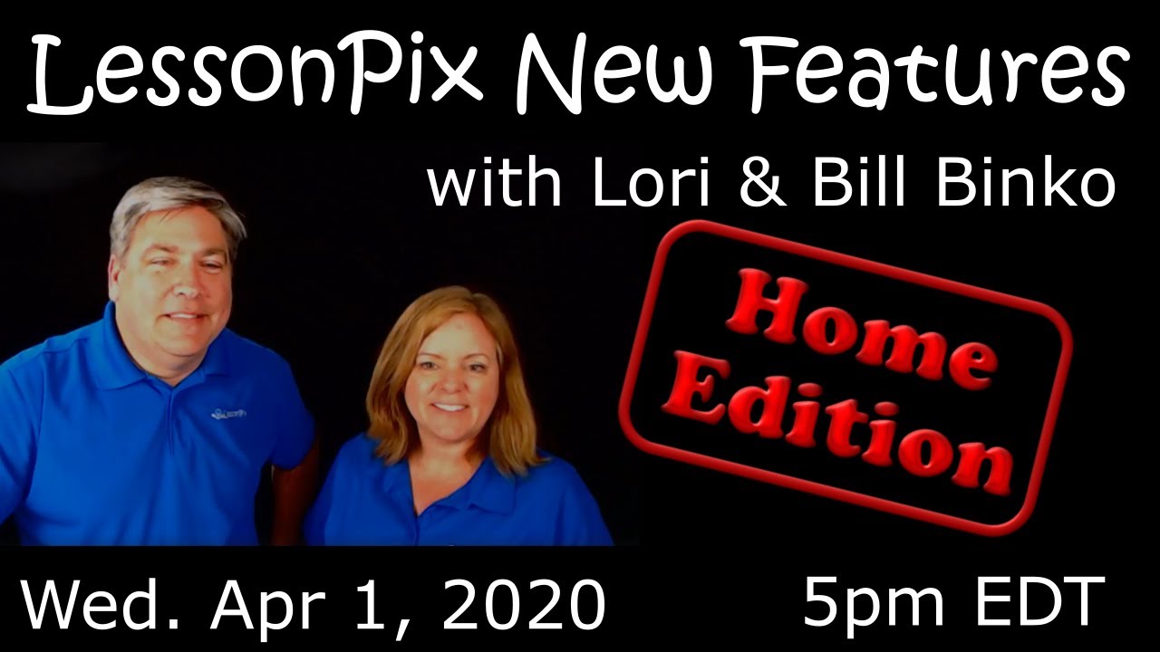 LessonPix New Features (even More!) - Home Edition - YouTube
