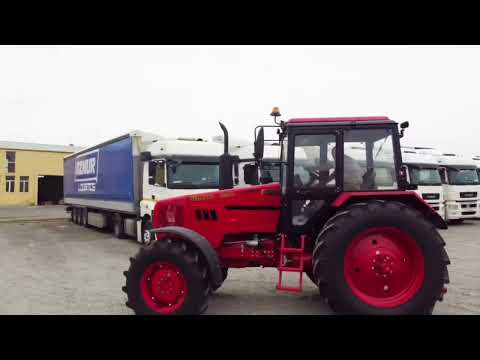 Belarus MTZ 1221 traktoru - Turabın təqdimatında