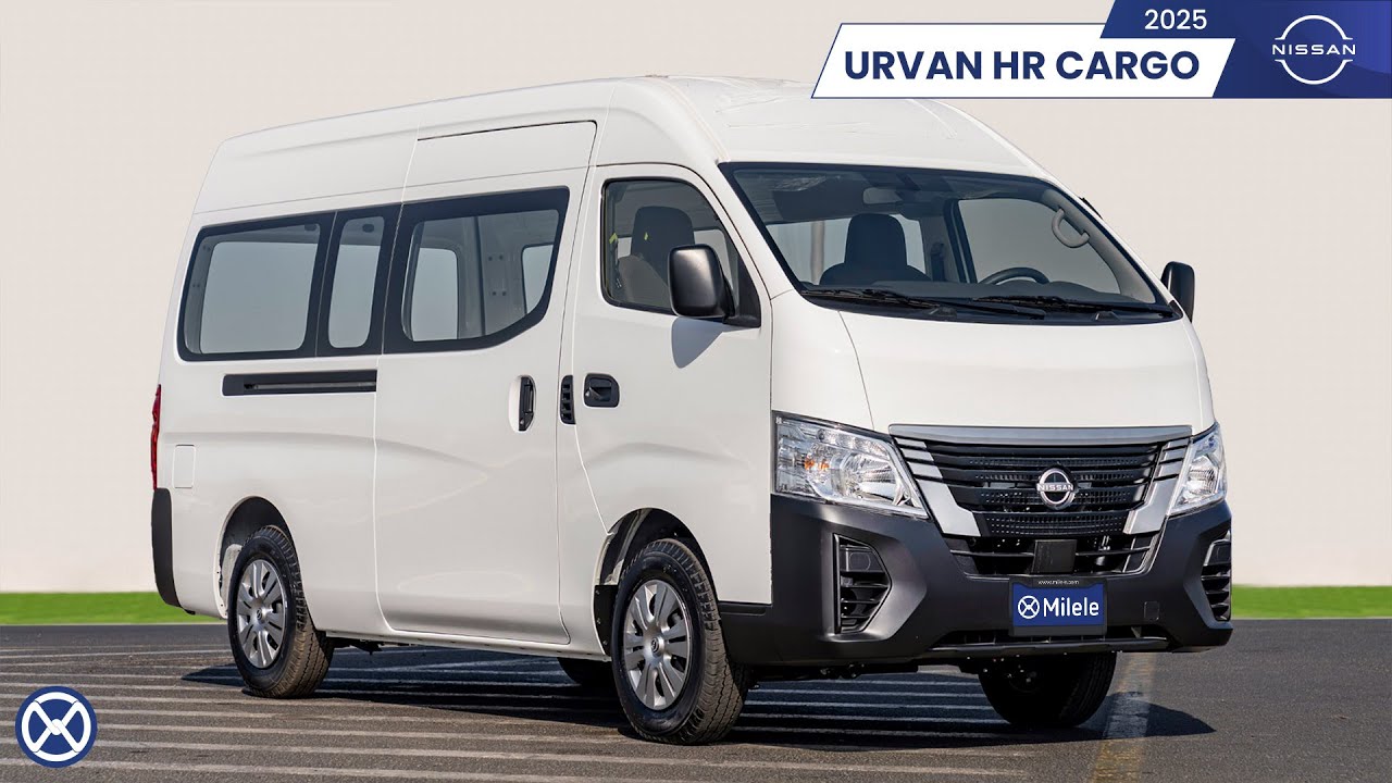 NISSAN URVAN 2.5P MT 4X2 P.WINDOW MY2025 | LURVAN2.5P_1 | MILELE - YouTube