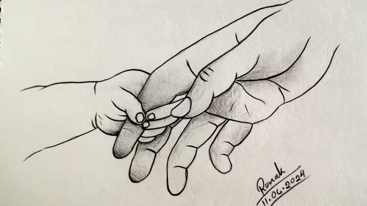 Father's day drawing । Father's day special drawing easy । Pencil ...