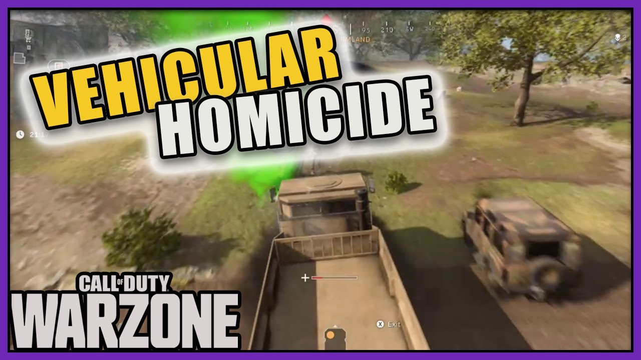 Dizzo Quickies: Vehicular Homicide During a Stakeout! (Warzone Blood ...