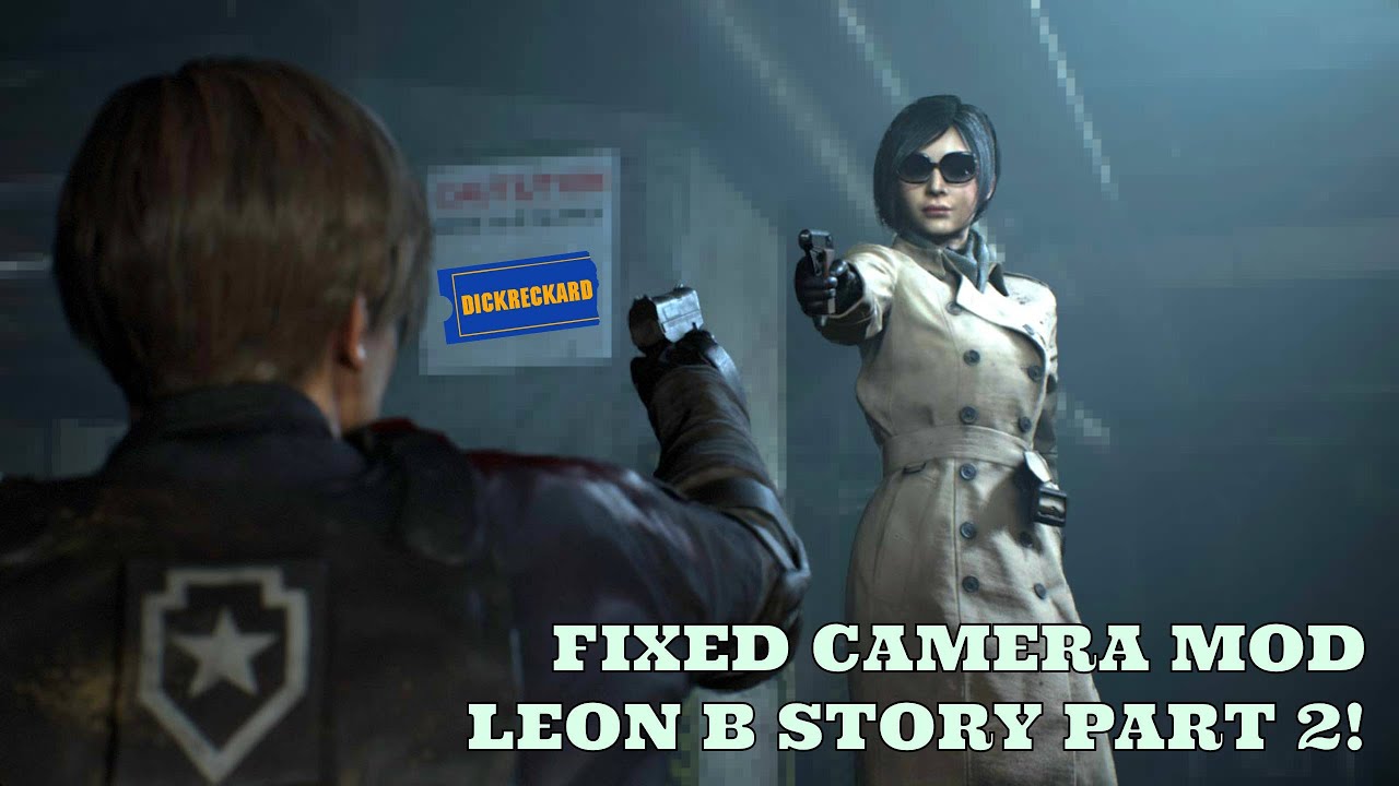 Resident Evil 2 Remake - OLD SCHOOL Fixed Camera Mod (Leon B ...
