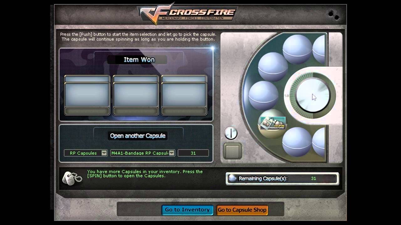 Crossfire europe spending 72k rp on capsule shop BIG WIN!! - YouTube