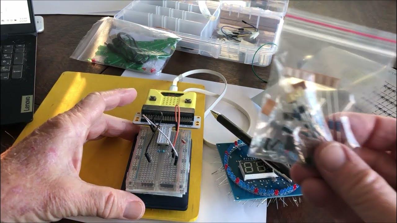 Photoresistor LDR Micro:bit Using MakeCode - YouTube