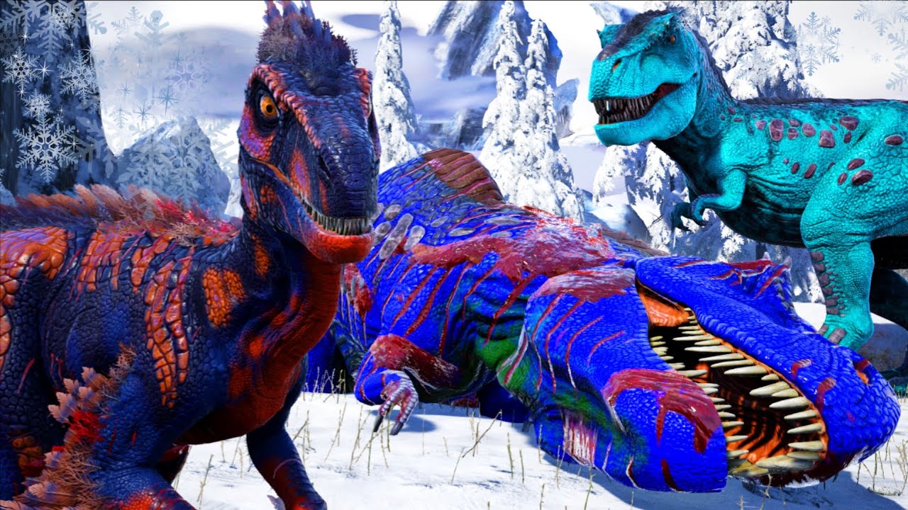 O X-RAPTOR ESCALANDO O EVEREST E FUGINDO DO AVALANCHE! Ark Survival ...