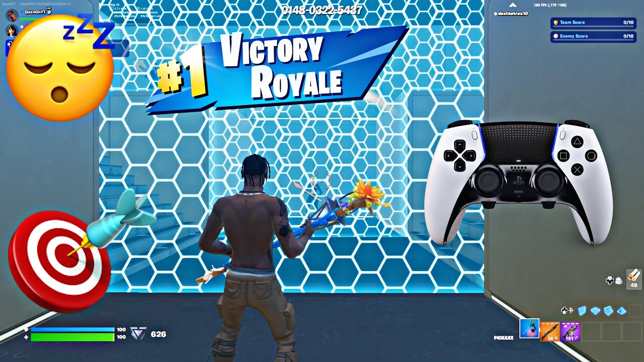 PS5 Controller 😴 Fortnite Piece Control 2v2 🎯 Gameplay 🏆 (180FPS) - YouTube