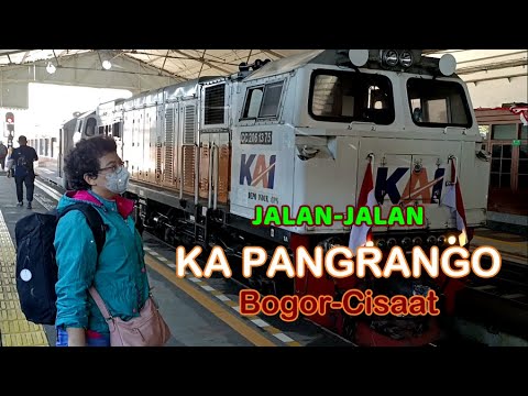 Jalan-jalan KA PANGRANGO (Bogor-Cisaat) - YouTube
