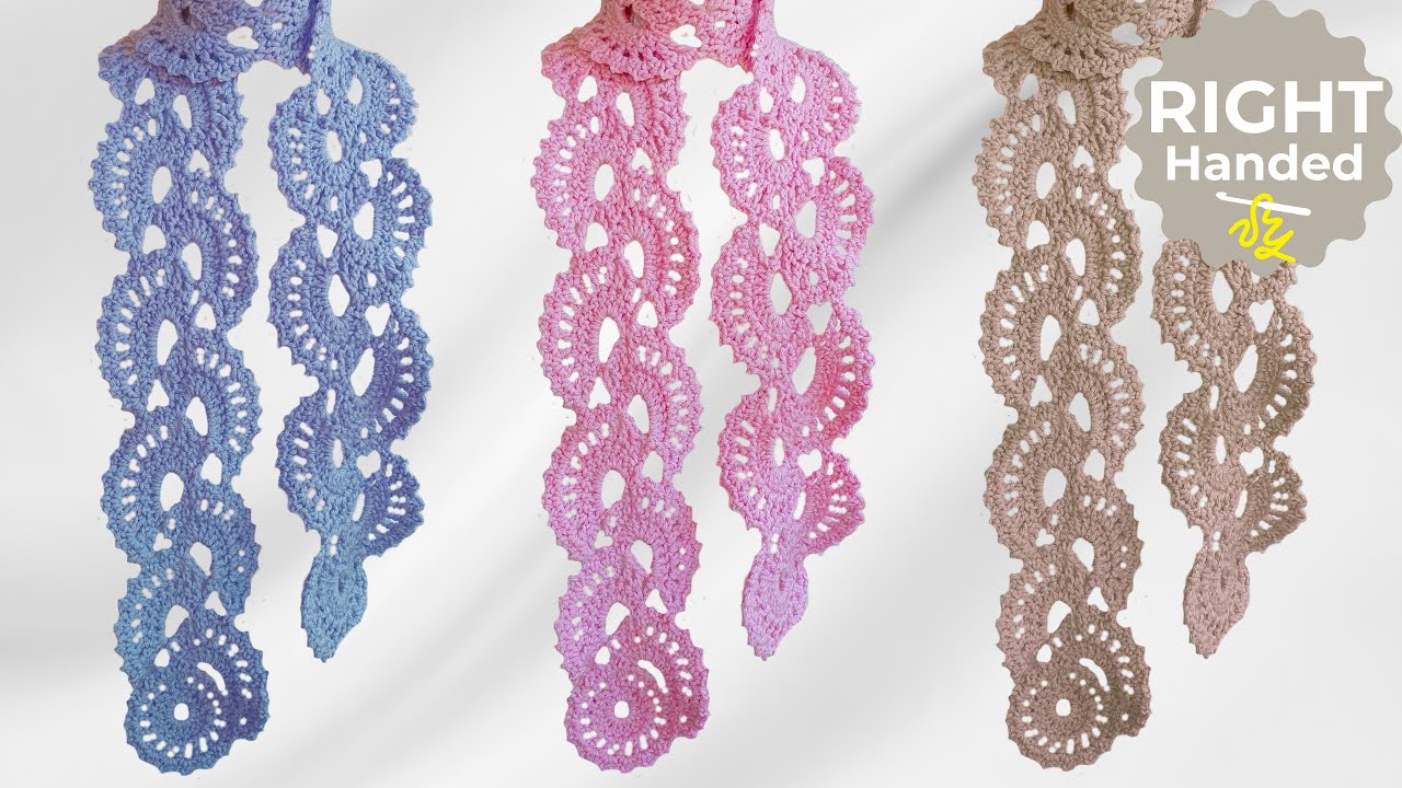 Oyster Shell Scarf: Easy 1 Ball Crochet Tutorial You Can’t Miss! - YouTube