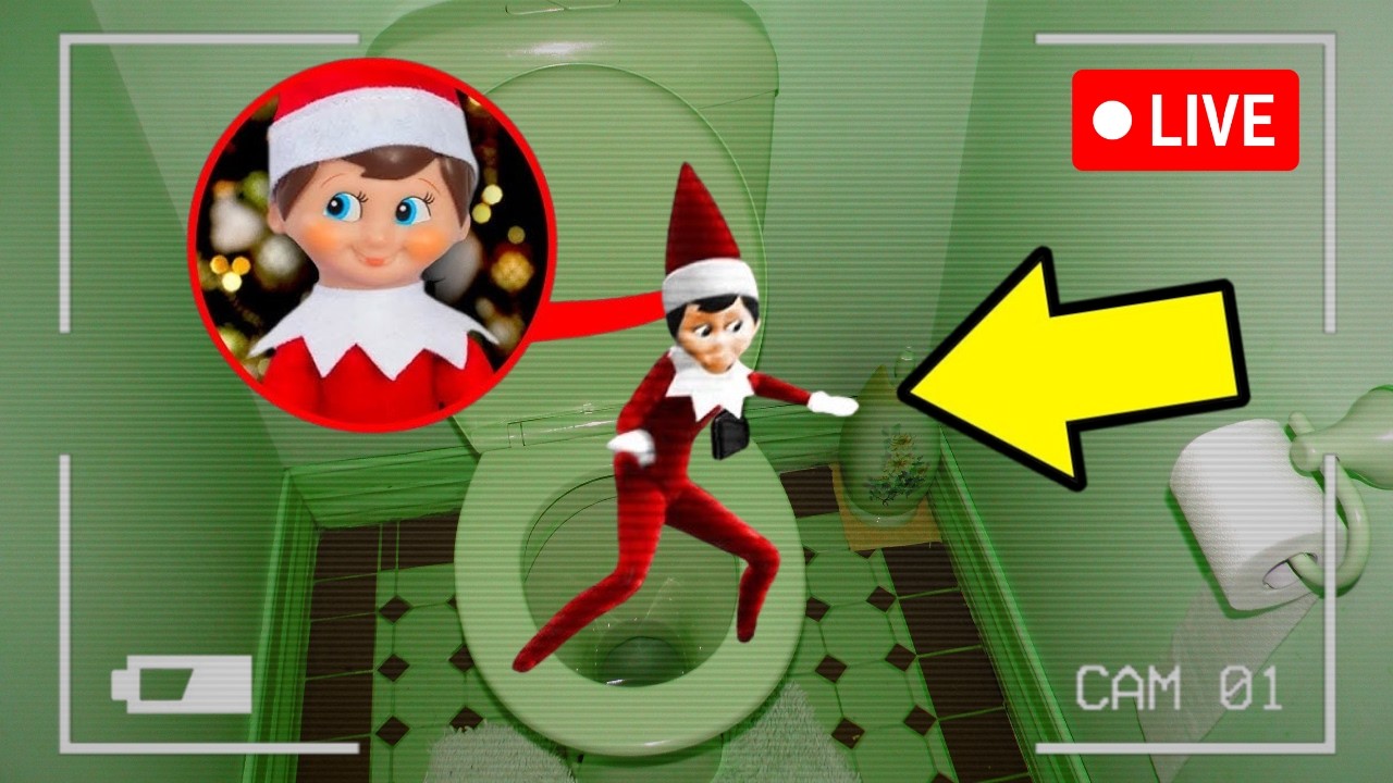 8 Times Elf On The Shelf Caught Moving & Talking ON CAMERA! 😱 - YouTube