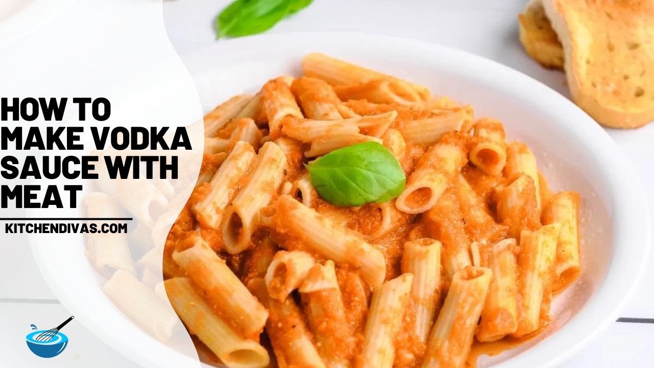 Vodka Sauce with Meat Pasta Recipe - YouTube