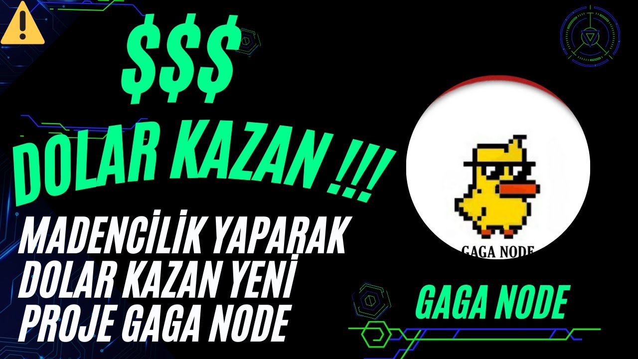 GAGA NODE[MESSON NETWORK] YENİ MADENCİLİK PROJESİ GAGA TOKEN KAZAN DEV PROJE #kripto #airdrop # ...