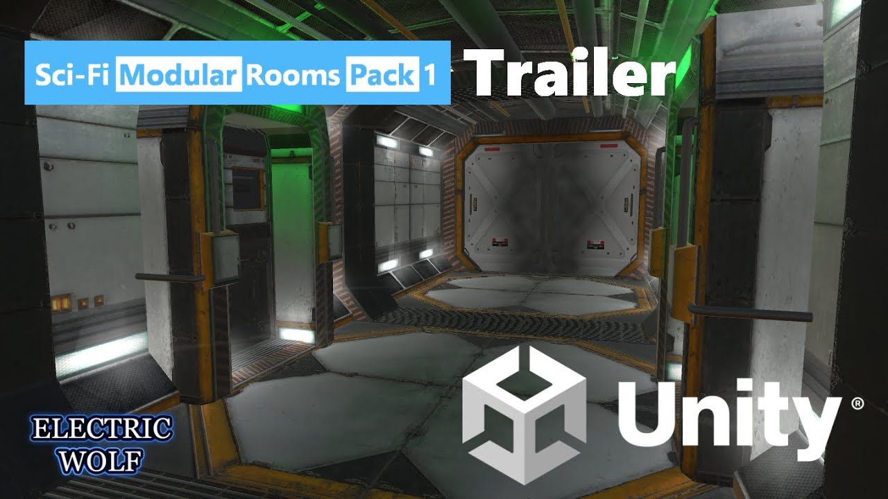 Sci-Fi Modular Rooms Trailer (Unity3D) - YouTube