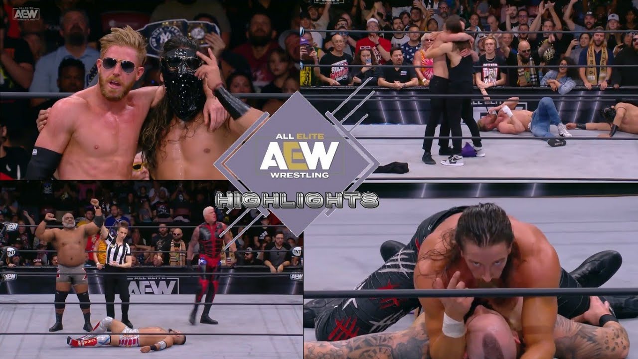 AEW Highlights 32 Roderick Strong is All Elite ! - YouTube